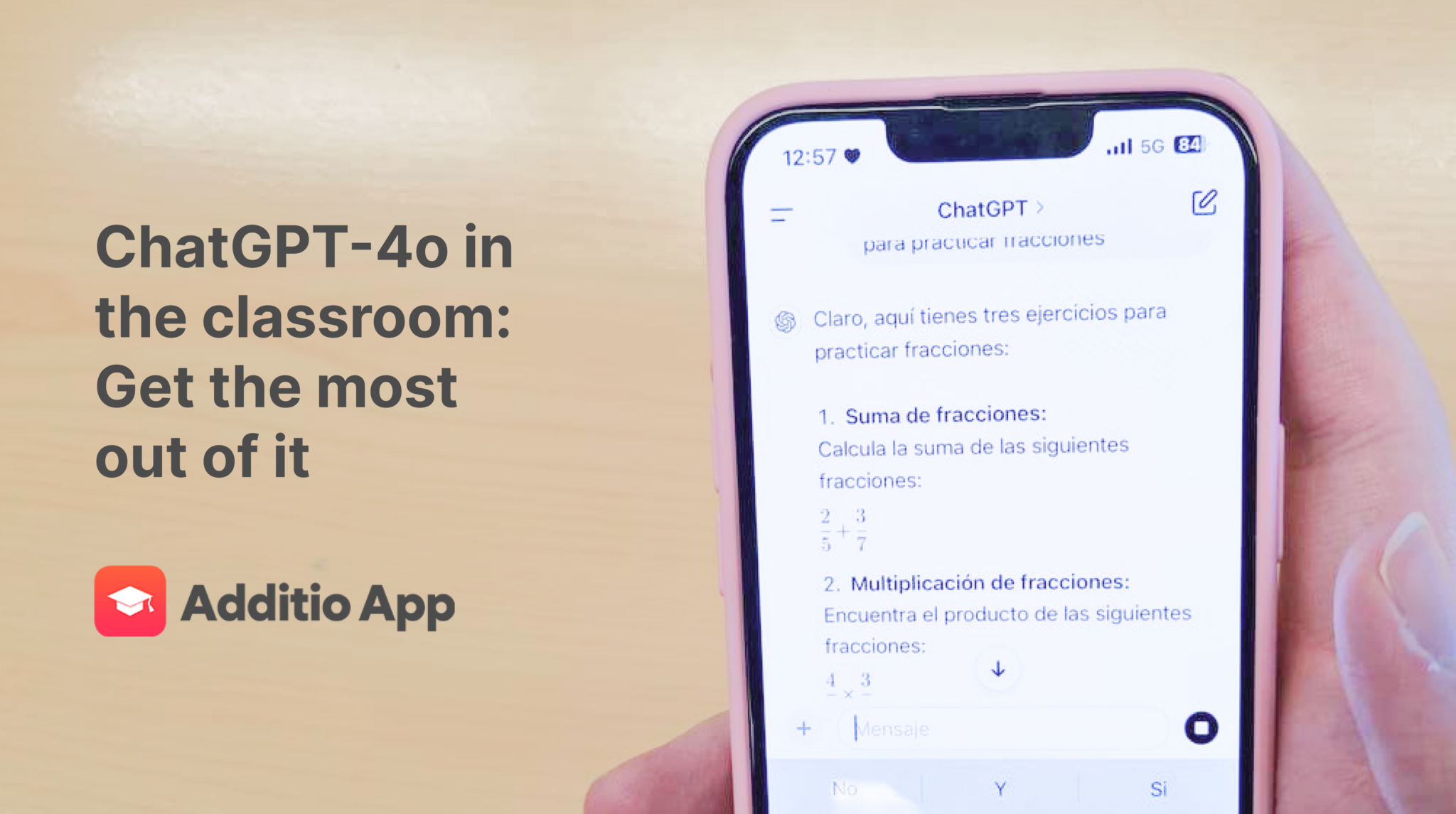 ChatGPT-4o in the classroom: Get the most out of it - Additio App